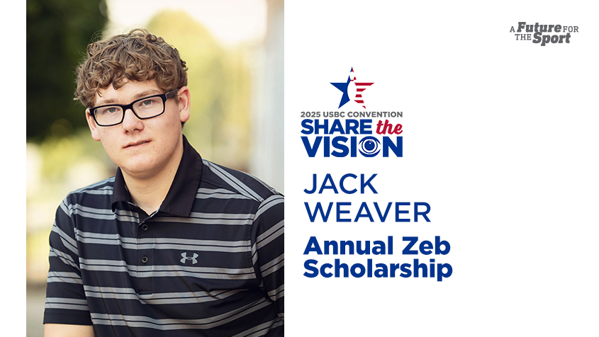 Iowa's Jack Weaver named recipient of Annual Zeb Scholarship - 10 Pin Times